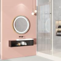 China Rapid Heating Bathroom Mirror With Lights Anti Fog Prevent Rust Mirror With Led Lights for sale
