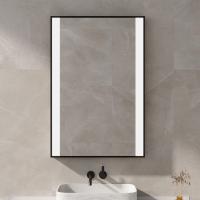 China Unadorned Style Modern Bathroom Mirror With Lights For Home And Hotel for sale