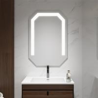 China Irregular Shaped LED Bathroom Mirror Light Customizable Design for Hotel and home for sale