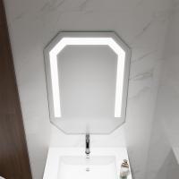 China Irregular Shaped LED Bathroom Mirror Light Customizable Design for Hotel and home for sale