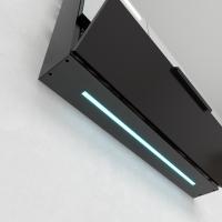China Smart Mirror Cabinet with Motion Sensor Switch Adjustable Color Temperature and Built-in Power Socket for hotel for sale