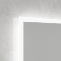 China Modern Wall Mounted Mirror with LED Edge Glow Custom Size Defogging and Touch Sensor For Hotel Or Home for sale