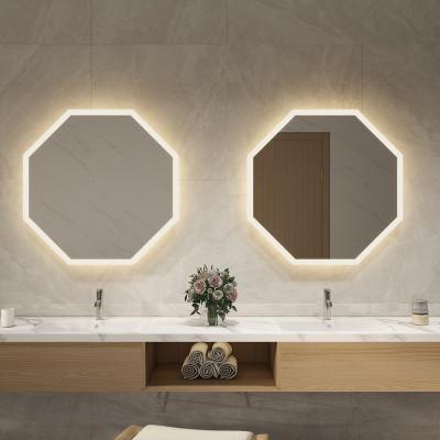 China Frameless LED Bathroom Mirror Lighting Solution with Soft White Glow and Smart Touch Control for Contemporary Interiors for sale