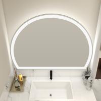 China Custom Frameless LED Bathroom Mirror Light with Dimmable Touch Control and Anti Fog Function for Hotels and  Homes for sale