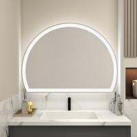 China Custom Frameless LED Bathroom Mirror Light with Dimmable Touch Control and Anti Fog Function for Hotels and  Homes for sale