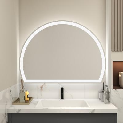 China Custom Frameless LED Bathroom Mirror Light with Dimmable Touch Control and Anti Fog Function for Hotels and  Homes for sale