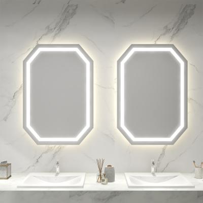 China Smart Touch LED Vanity Light Bar for Frameless Bathroom Mirror with Memory Function and Adjustable Color Temperature for sale