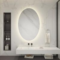 China Frameless LED Vanity Mirror Lighting for Bathroom Walls with Anti Fog Technology and High Lumen Output for Clear Reflection for sale