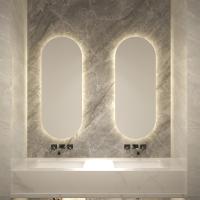 China Customizable Length LED Bathroom Mirror Light with Uniform Brightness and Anti Fog Function for Hotels and Apartments for sale