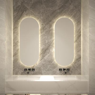 China Customizable Length LED Bathroom Mirror Light with Uniform Brightness and Anti Fog Function for Hotels and Apartments for sale