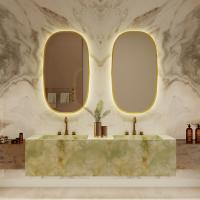 China Luxury LED Bathroom Vanity Light with Waterproof Acrylic Panel and Smart Control Features for Designer Mirror Projects for sale