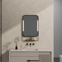 China Luxury Hotel Style LED Mirror Light with Hardwired Power Connection and Custom Size Options for Wall Mounted Applications for sale