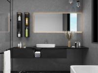 China Custom LED Bathroom Mirror Light Fixture for Hotel Renovation Projects with Dimmable Touch Sensor and IP44 Waterproof Ratingality Settings for sale