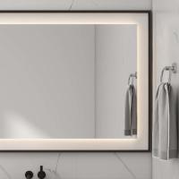 China Custom Size LED Bathroom Mirror Light Fixture with Dimmable Touch Control Anti Fog Function and IP44 Waterproof Rating for Home and Hotel Projects for sale