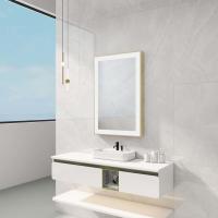 China Luxury LED Bathroom Mirror Light for Hotel Guest Suites and Home Renovation with Dimmable Lighting Waterproof Structure and Sleek Minimalist Design for sale