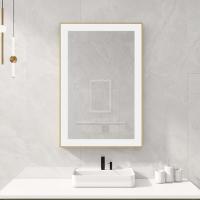 China Luxury LED Bathroom Mirror Light for Hotel Guest Suites and Home Renovation with Dimmable Lighting Waterproof Structure and Sleek Minimalist Design for sale