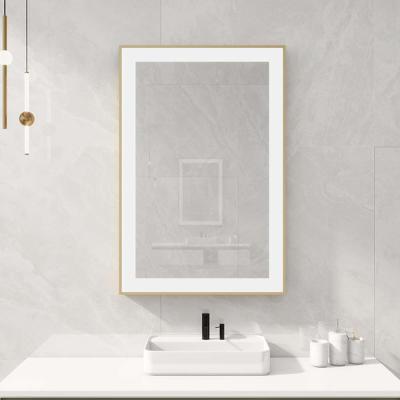 China Luxury LED Bathroom Mirror Light for Hotel Guest Suites and Home Renovation with Dimmable Lighting Waterproof Structure and Sleek Minimalist Design for sale