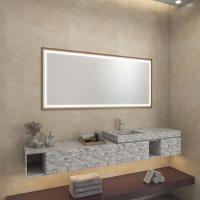 China Wall Mounted LED Mirror Light Bar with Anti Fog Defogger Dimmable Brightness and Custom Length for High End Hotel and Contemporary Home Bathrooms for sale