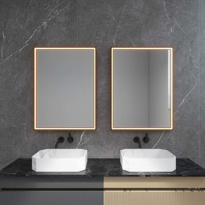 China Custom Size LED Bathroom Mirror Light with Dimmable Brightness Touch Sensor Control and Anti Fog Function for Hotels and Home Renovation Projects for sale