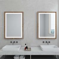 China Custom Designed LED Bathroom Mirror Light Fixture with Adjustable Color Modes Waterproof Housing and Anti Fog Glass for Renovations and Hotel Projects for sale