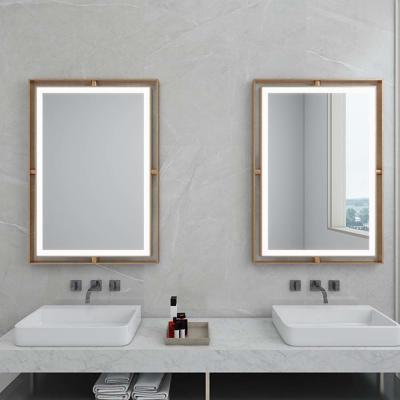 China Custom Designed LED Bathroom Mirror Light Fixture with Adjustable Color Modes Waterproof Housing and Anti Fog Glass for Renovations and Hotel Projects for sale