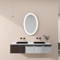 China Decorative Framed LED Mirror Light with Customizable Size IP44 Waterproof Certification Anti Fog Glass and Energy Efficient LEDs for Upscale Hotel Projects for sale