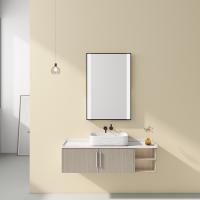 China Stylish Framed LED Mirror Light with Adjustable Brightness Waterproof Structure Anti Fog Glass and Custom Size Options for Hotels and Luxury Homes for sale