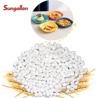 China Good Touch Smooth Natural PP Granules for  Plate Bowl Food Grade Safe for sale