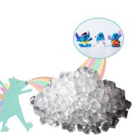 China Clear Opaque TPE TPR Raw Material for Doll Figurine Decoration Ornament for sale