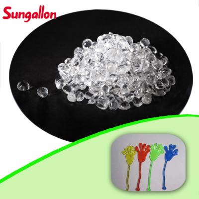 China Sungallon GP200 Series Clear TPE Elastomer Material for Soft Toys ISO14001 for sale