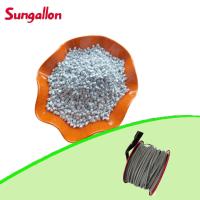 China Customization Flexible TPR Granules TPE Elastomer Material White Opal Base Polymer for Injection Molding for sale