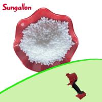China Snow White Eco-Friendly TPE Plastic Material TPE Elastomer Material SEBS/Mineral Oil Over Molding for PA for sale