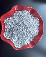 China Snow White Eco-Friendly TPE Plastic Material TPE Elastomer Material SEBS/Mineral Oil Over Molding for PA for sale