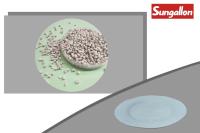 China OEM Wood Powder Content Polypropylene Plastic Granules TPE Elastomer Material Comply with FDA 177.1520 for sale