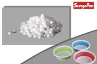 China 10A - 95A TPE Granules Thermoplastic Elastomer Material For Portable Foldable Bucket for sale