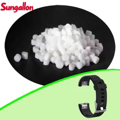 China Customizable TPE TPR Granules Easy Coloring Scratch Resistant for Watch Straps for sale