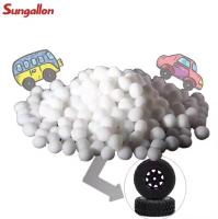 China TPE TPR Raw Material Granules Pellets for Durable Anti-Slip Soft Rubber Plastic Toy Car Tires for sale