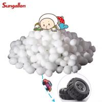 China Sungallon TPR Plastic Material TPE Elastomer Material Granules Durable Rubber Toy Tire Injection Molding Grade for sale