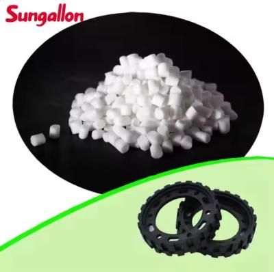 China GP520 TPR Plastic Material TPE Elastomer Material White Opaque Module No GP520 for Toy Tires SEBS/Mineral Oil Base Polymer for sale