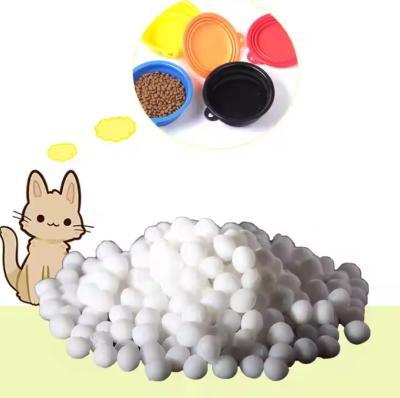 China TPE Elastomers Material Granules Travel-Friendly for Collapsible Pet Bowl Food and Water Feeding for sale