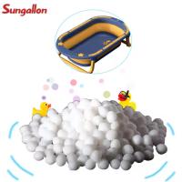 China Safe and Eco-Friendly TPE Granules for Infant Bath Folding Basins for sale