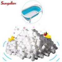 China Safe and Eco-Friendly TPE Granules for Infant Bath Folding Basins for sale
