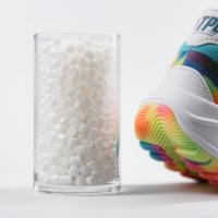 China Custom Hardness & Color Recyclable TPE Granules High Tensile Elastic for Shoe Soles for Footwear for sale