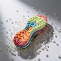 China Custom Hardness & Color Recyclable TPE Granules High Tensile Elastic for Shoe Soles for Footwear for sale
