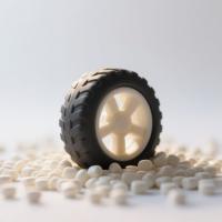 China High Elasticity TPE TPR Rubber Plastic Raw Material Granules for Toy Car Tires and Toy Making for sale