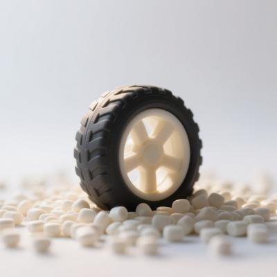 China High Elasticity TPE TPR Rubber Plastic Raw Material Granules for Toy Car Tires and Toy Making for sale
