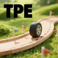 China High Elasticity TPE TPR Rubber Plastic Raw Material Granules for Toy Car Tires and Toy Making for sale