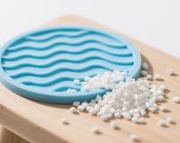 China High Quality TPE Rubber Cup Coasters Table & Car Cup Holder Pads with Durable Elastomer Granule Material for sale