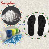 China Customizable TPE Thermoplastic Granules Insole Raw Material Soft Cushioning Shoe Pad Material Supplie for sale