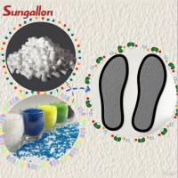 China Customizable TPE Thermoplastic Granules Insole Raw Material Soft Cushioning Shoe Pad Material Supplie for sale